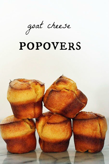 goat cheese popovers